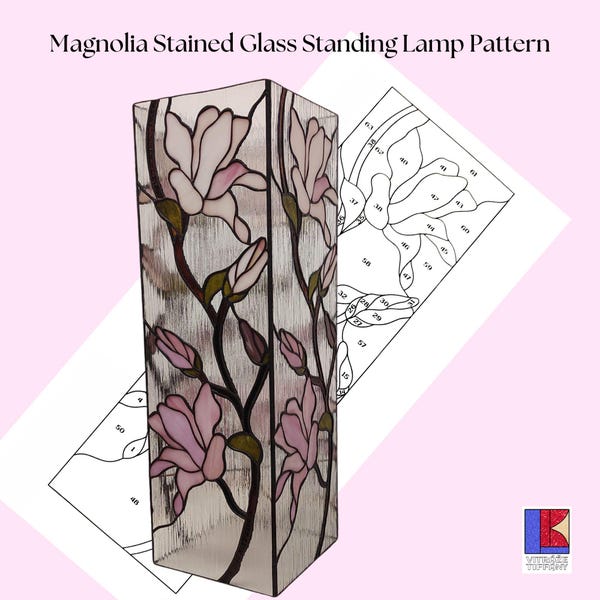 Stained Glass Lamp - Etsy