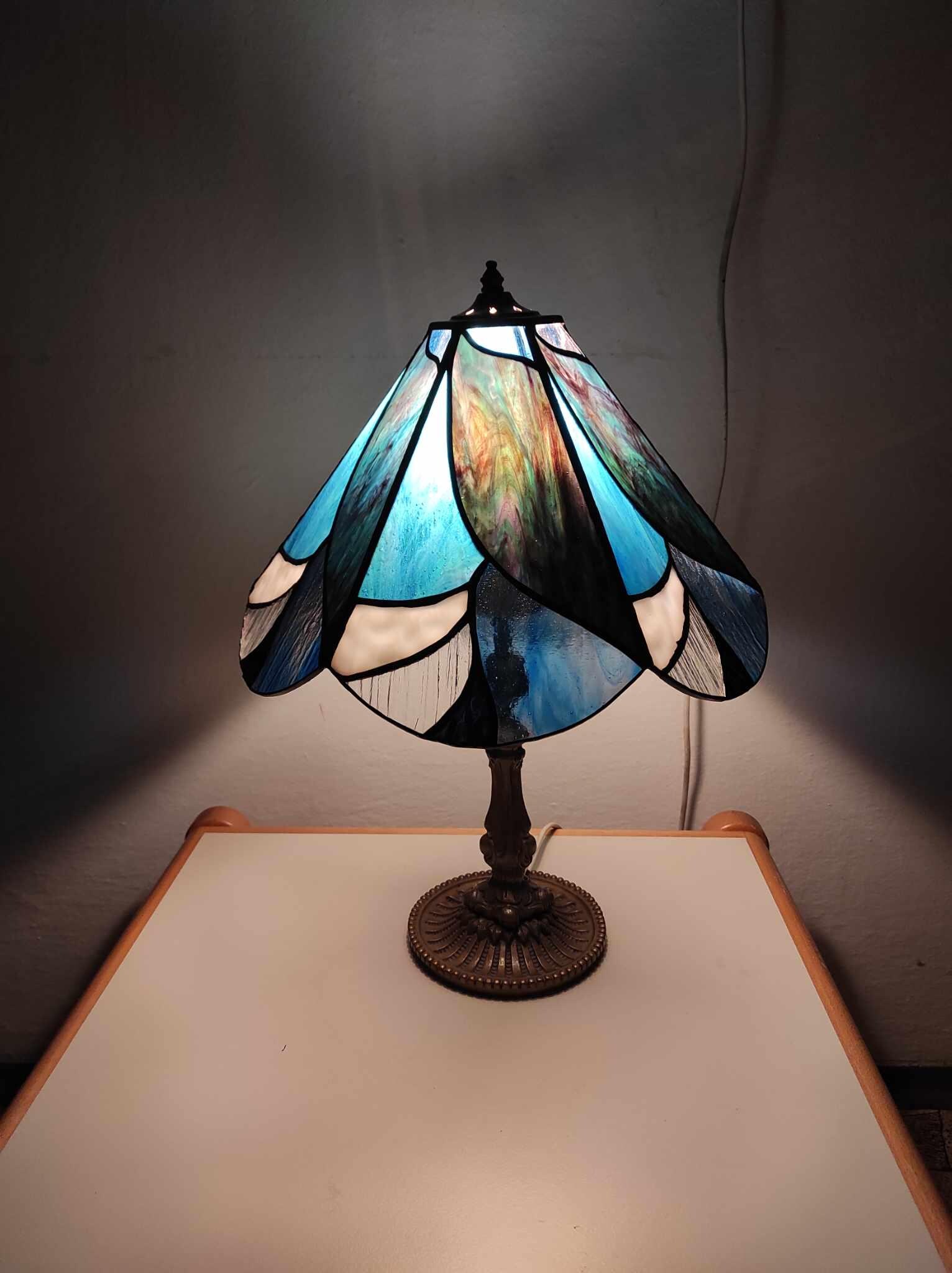 PDF Pattern for Stained Glass Hexagonal Lamp 'resistance' – Tiffany ...