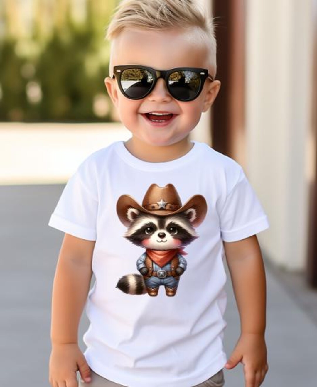 Cute Cowboy Racoon PNG Digital Download Graphic Racoon Sublimation ...