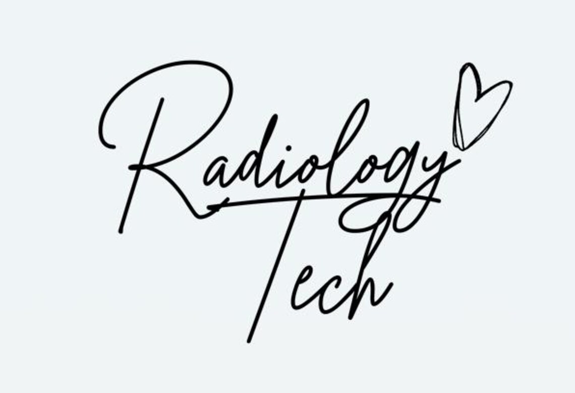 Radiology Tech PNG Digital Download Graphic Career Related Sublimation ...