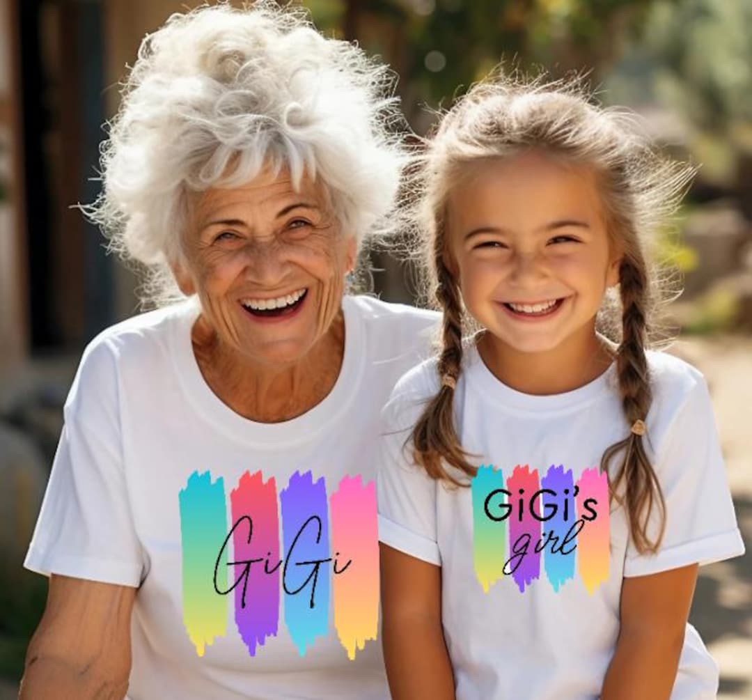 Gigi & Gigi's Girl Bundle Brushstroke PNG Digital Download Sublimation ...