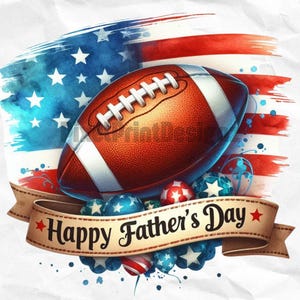 Fathers Day Sports Banners Clipart Bundle, Watercolor Transparent ...