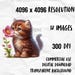 Cute Cat Spring Clipart Bundle Kitten Cute Flower Clipart Spring Cat ...
