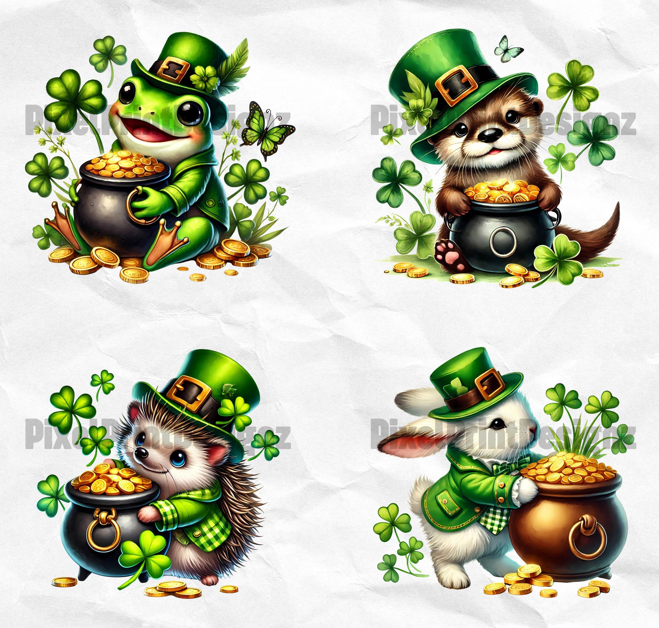 Saint Patricks Day Animal Clipart St. Patricks Day Graphics Animal St ...