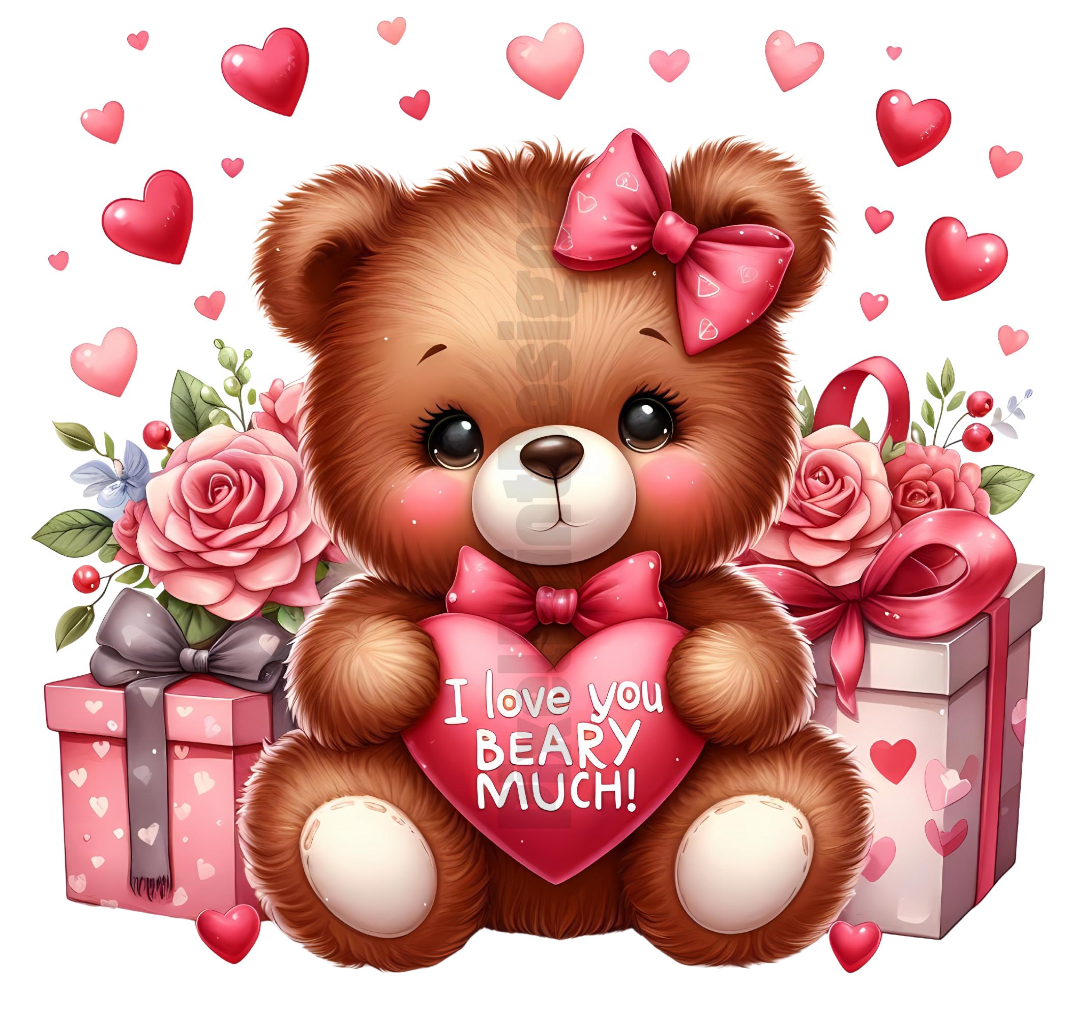 Adorable Valentine Teddy Bear Clipart for Creative Gifts for Valentines ...