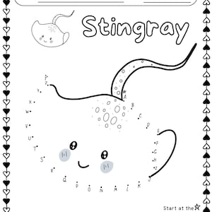 Ocean Animals Connect the Dots - Dot to Dot Alphabet Worksheets ...