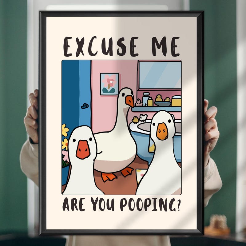 Funny Art Signs - Etsy UK