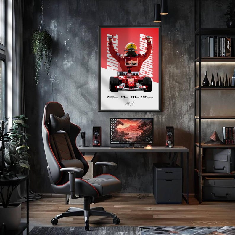Michael Schumacher, Ferrari F1, Scuderia Ferrari, Formula 1, F1 Merch ...