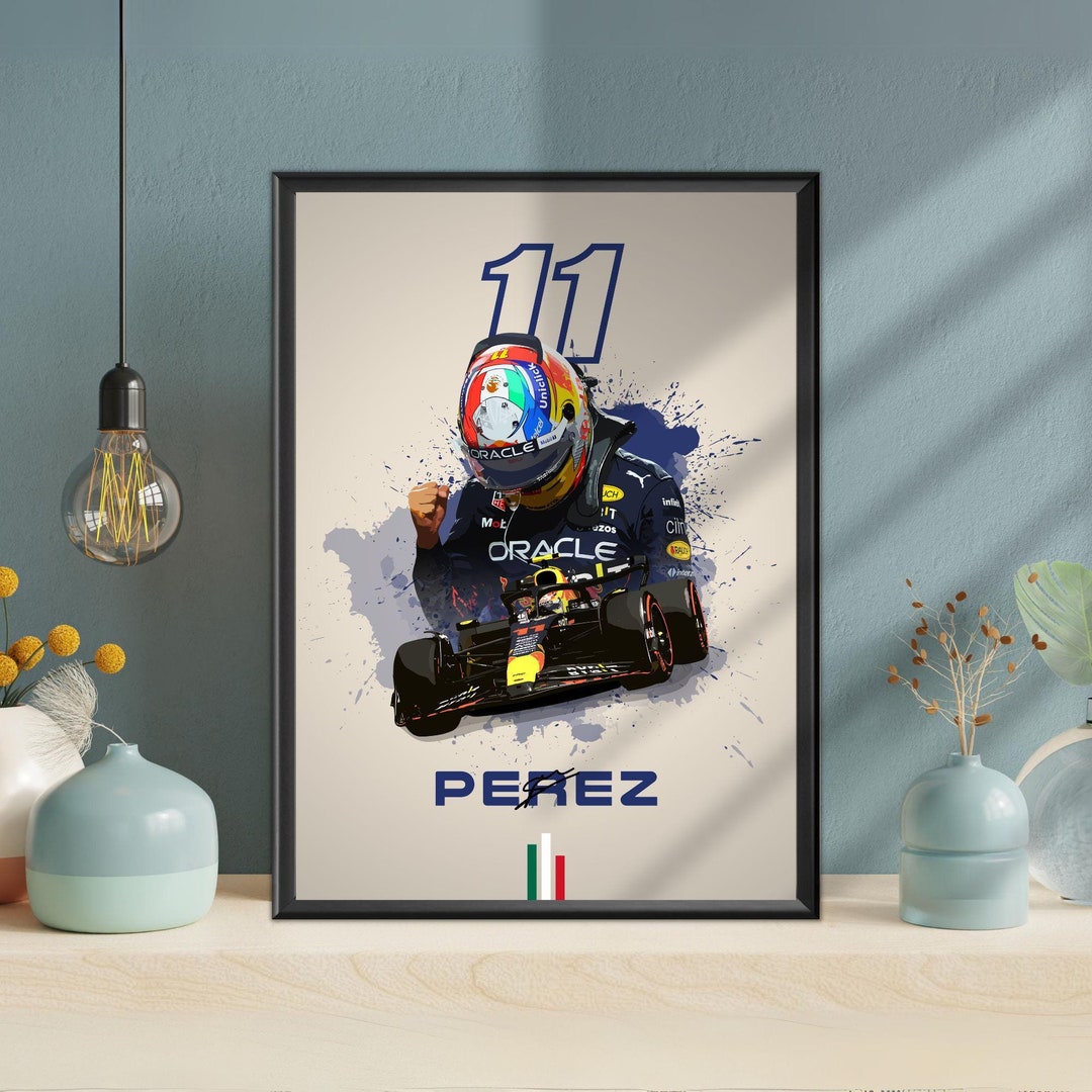 Sergio Perez, Redbull F1, Red Bull Formula 1, Formula 1, F1 Merch ...