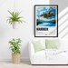 Hawker Siddeley Harrier Poster – British VTOL Aircraft Artwork ...