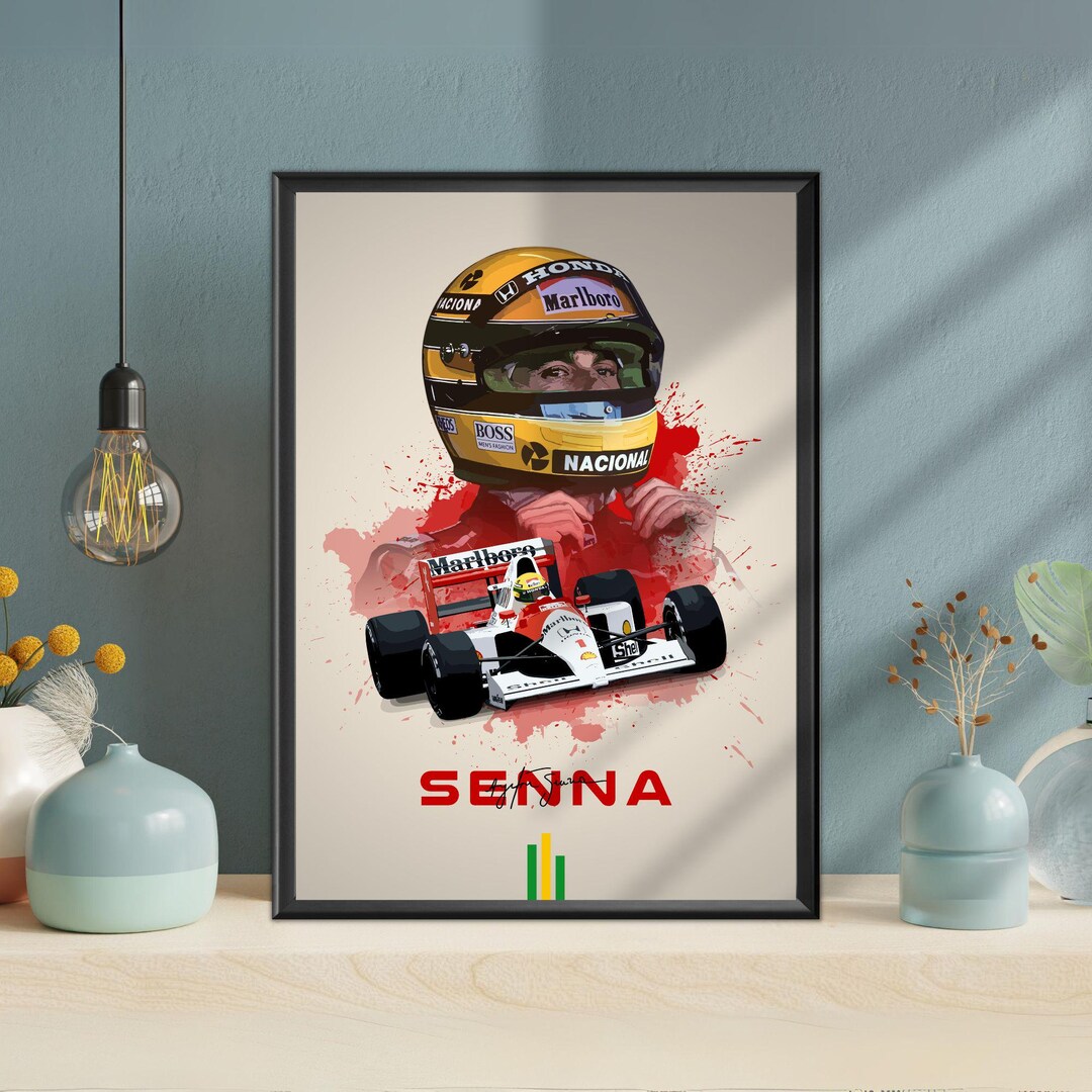 Ayrton Senna, Mclaren Formula 1, Mclaren Racing, Formula 1, F1 Merch ...