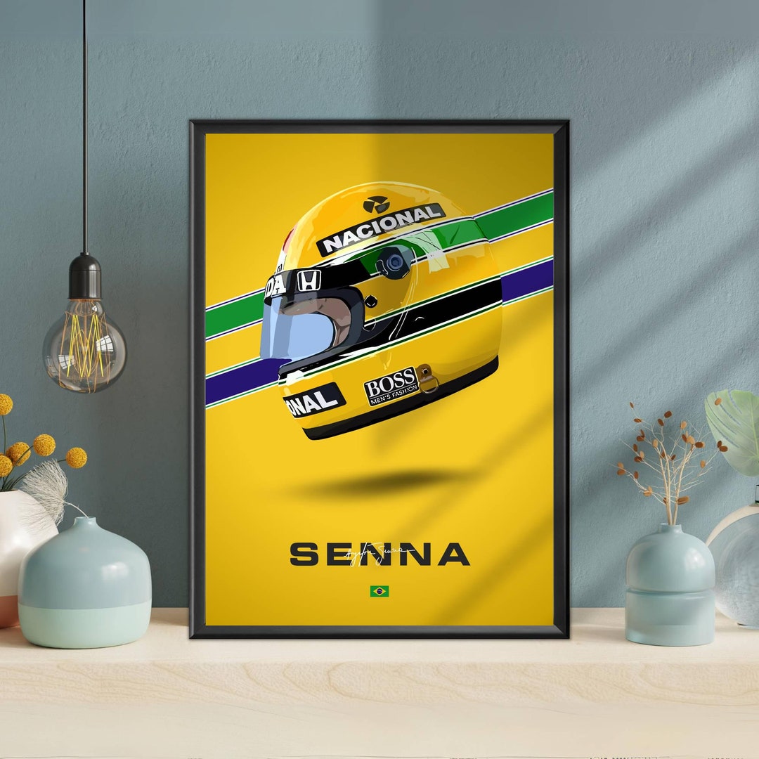 Ayrton Senna, Formula 1, Mclaren Formula 1, Mclaren Racing F1 Merch ...