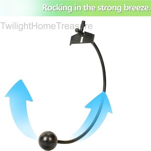 Metal Owl Garden Stakes Rocker Stakes Garden Markers Garden Decoration ...