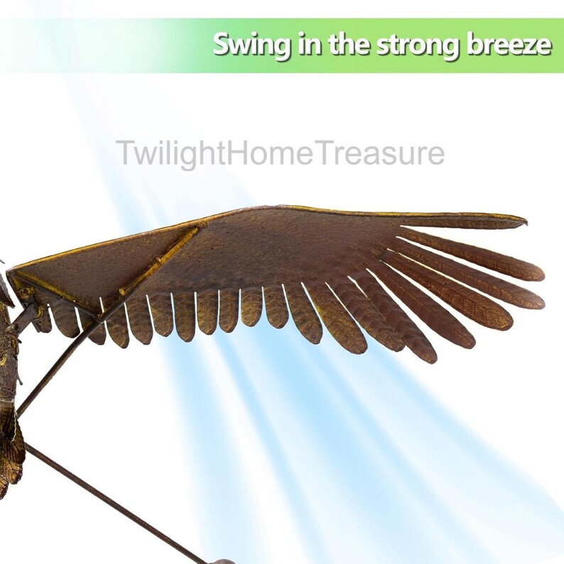 Metal Owl Garden Stakes Rocker Stakes Garden Markers Garden Decoration ...