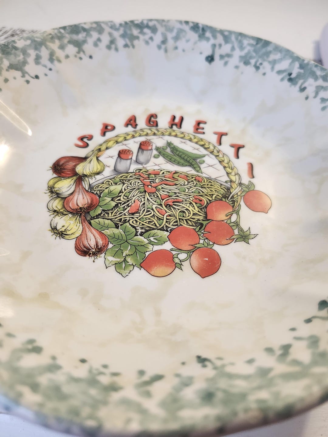 Vintage Highmark Pasta Bowl set of 3 Made in Italy, Bellissimo - Etsy