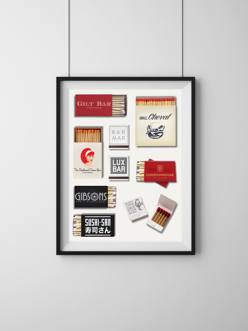 Matchbook Poster Template, Blank Matchbook Template, Blank Matchbook ...