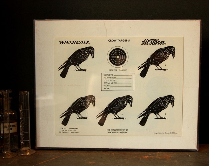 Set of Three Vintage Target Practice Shooting Charts - Etsy