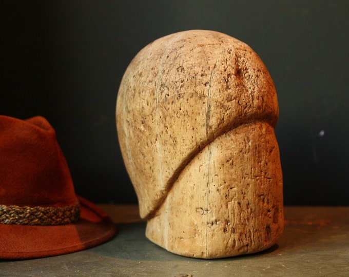 Vintage Balsa Wood Hat Form Mold - Etsy