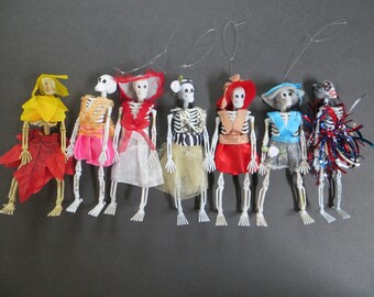 Dressed Skeletons | Etsy