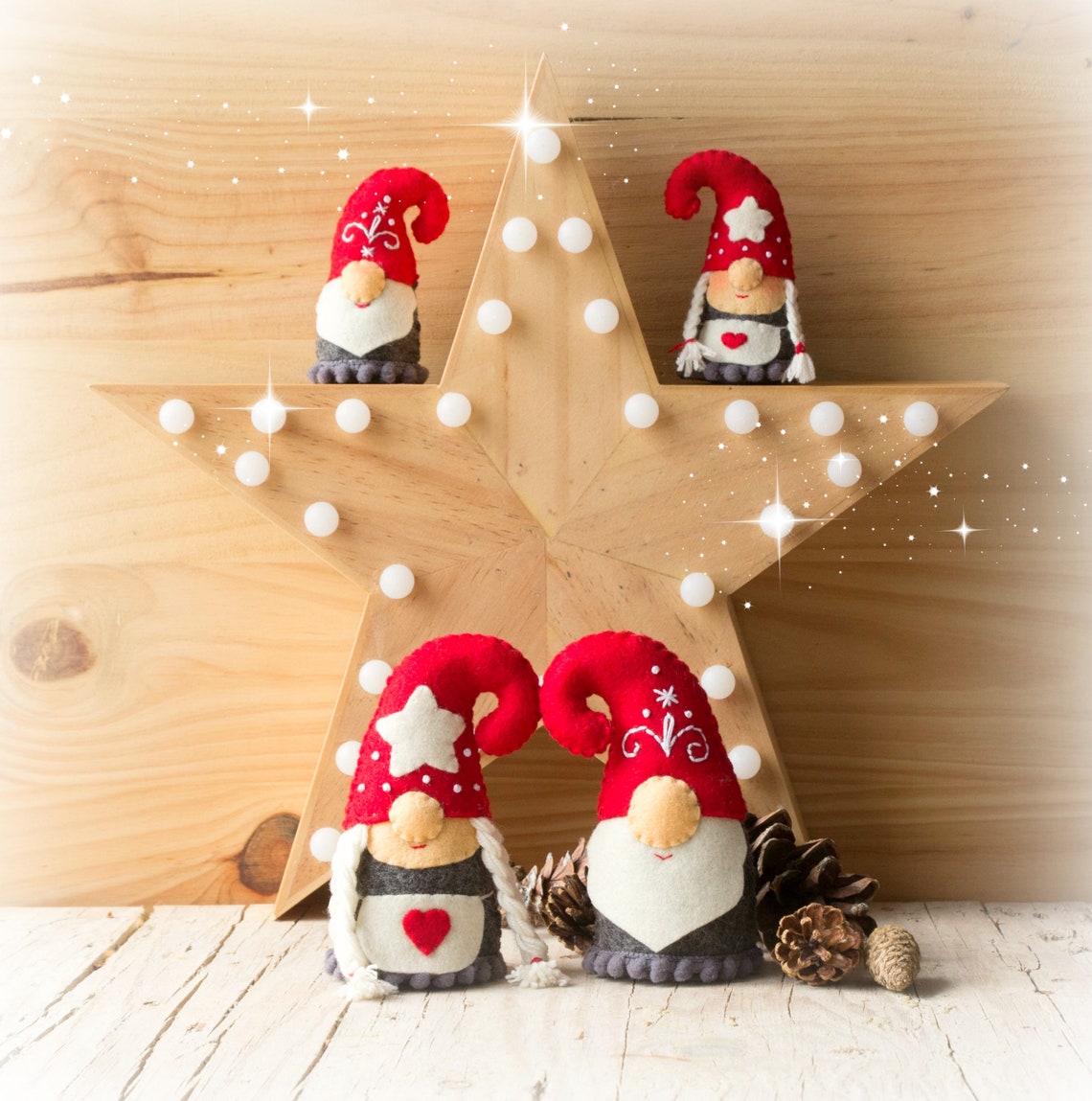 PDF Pattern. Tomte Family. - Etsy UK