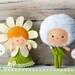 PDF Pattern. the Daisy and the Dandelion. Plush Doll Pattern - Etsy