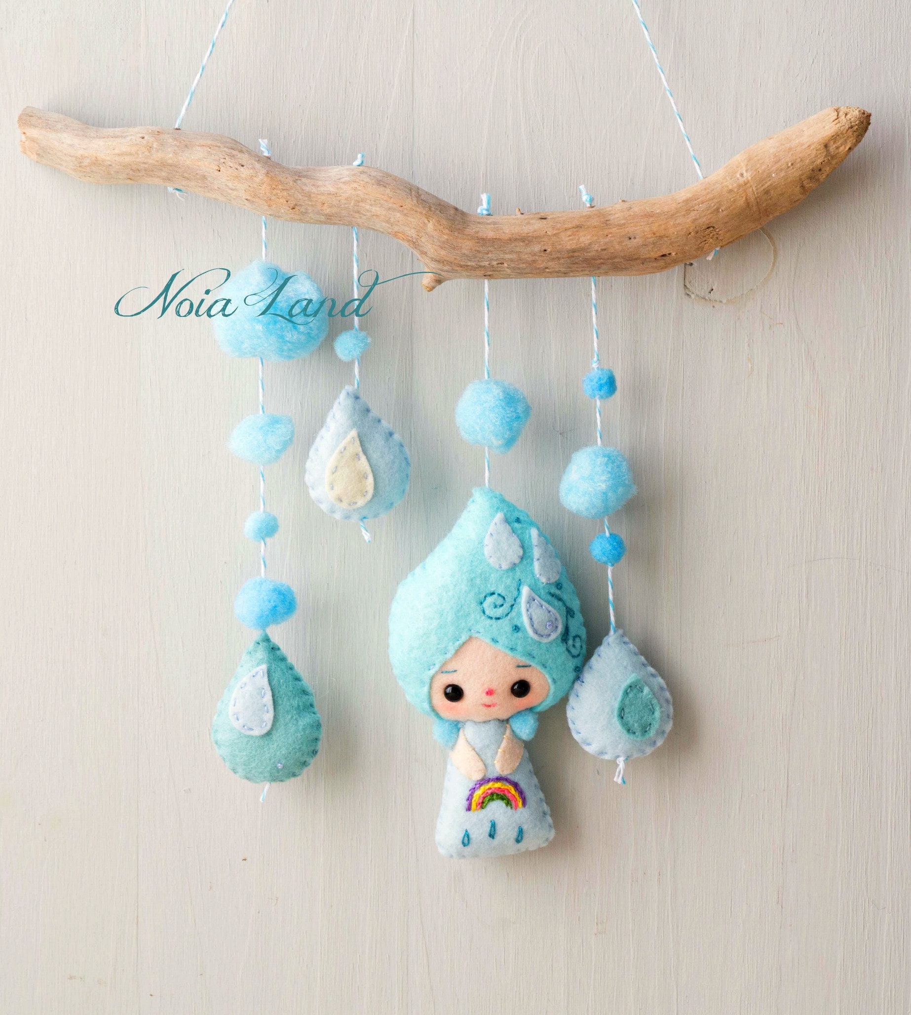 Raindrop. Baby Mobile PDF Pattern - Etsy