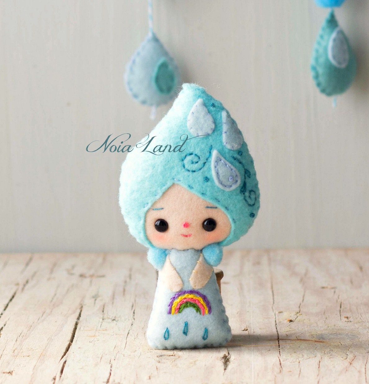 Raindrop. Baby Mobile PDF Pattern - Etsy