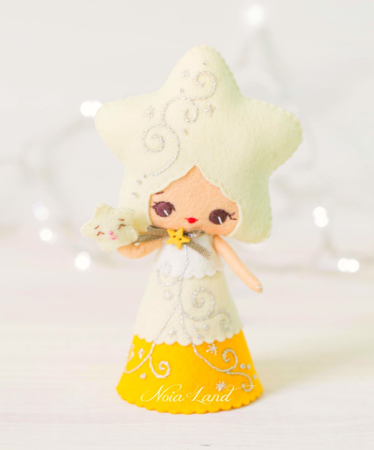 PDF Pattern. Christmas Star Doll. - Etsy