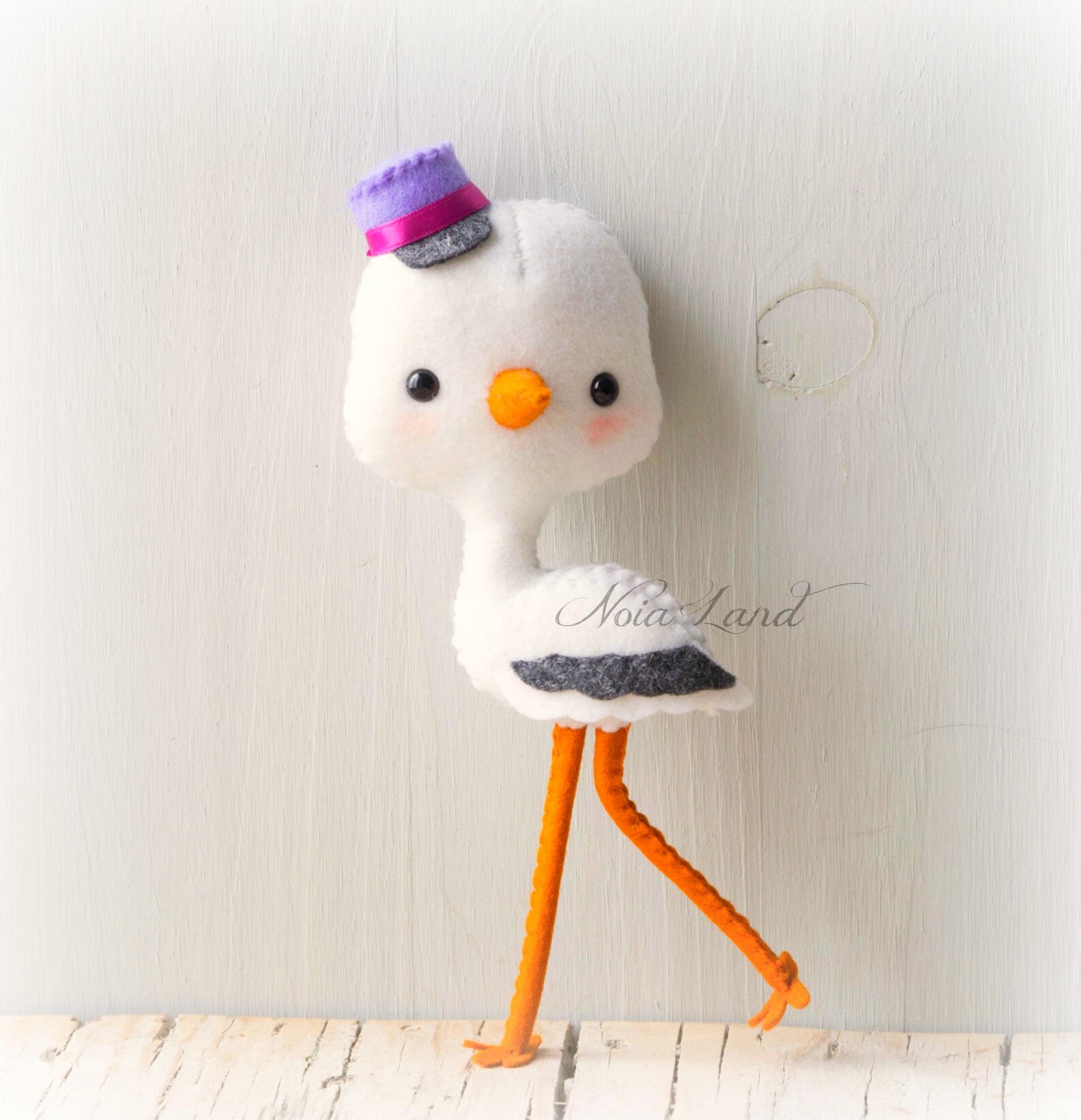 Cute Stork PDF Pattern - Etsy
