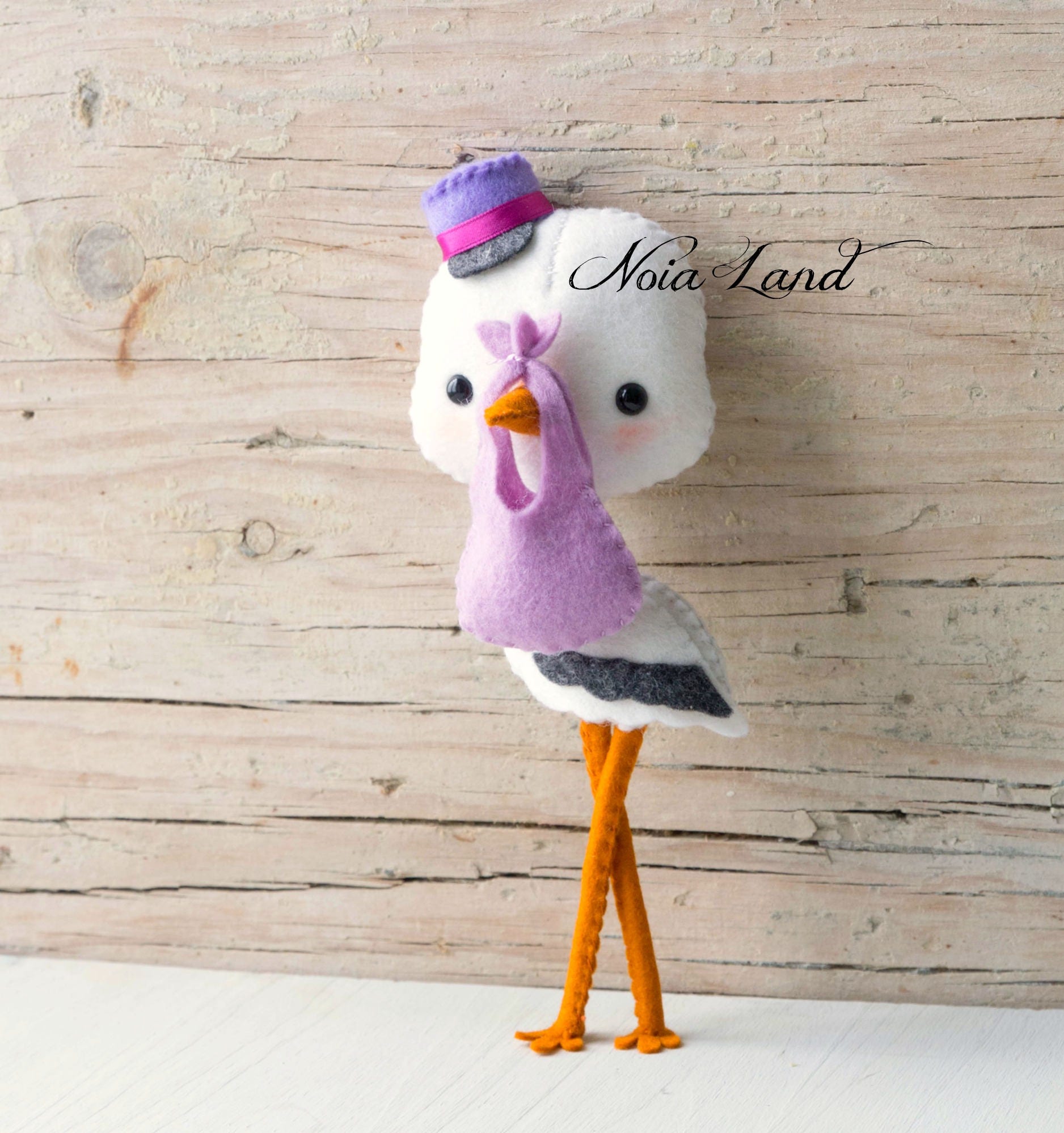 Cute Stork PDF Pattern - Etsy UK