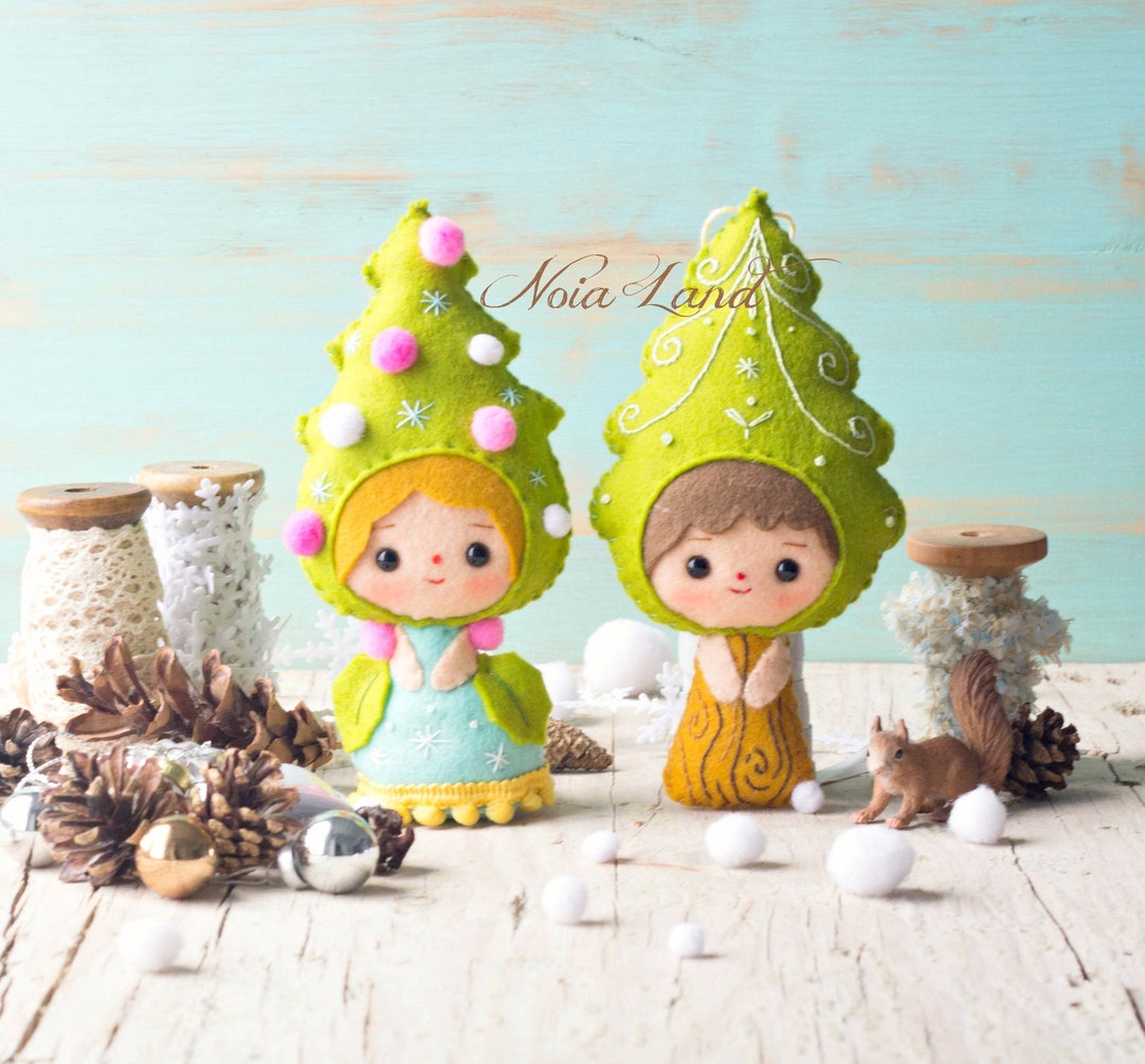 Christmas Tree Elves (PDF Pattern) - Etsy Australia