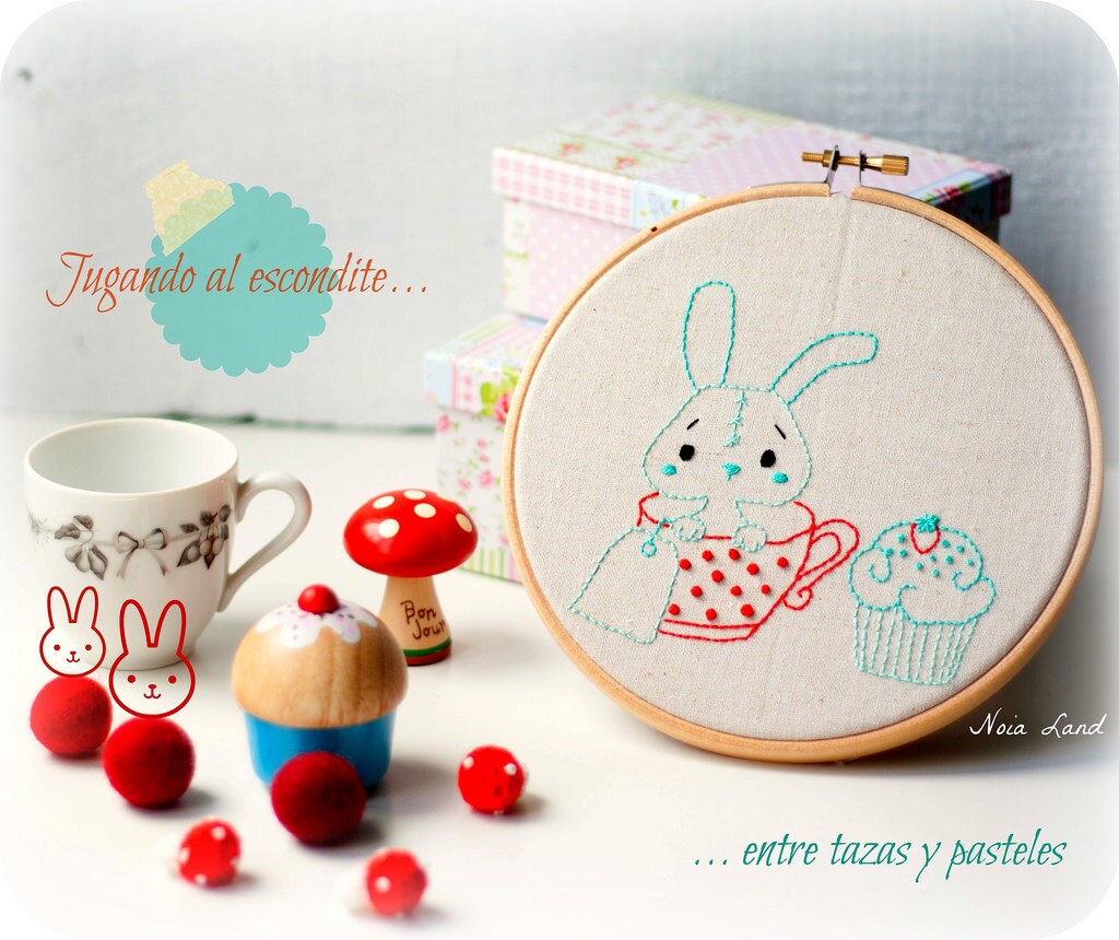 PDF. Hand Embroidery Pattern. Deer Bird and Bunny. - Etsy