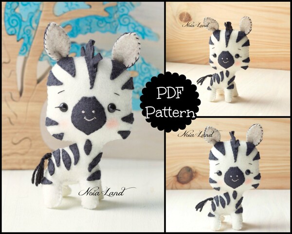 Sewing Pattern PDF Felt Hamster Digital Easy DIY Tutorial - Etsy Canada