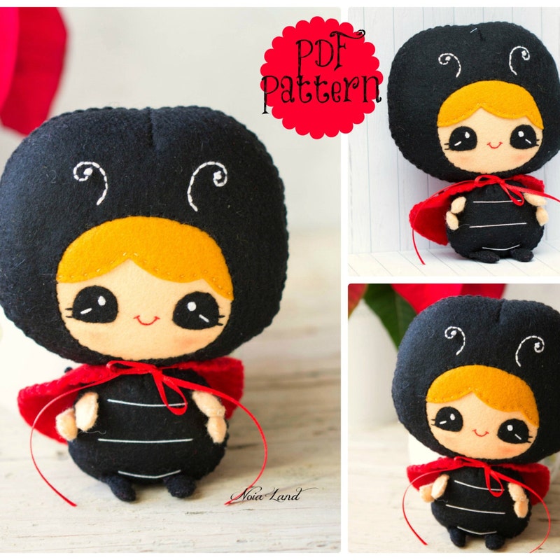 View Animal felt pattern by Noialand on Etsy