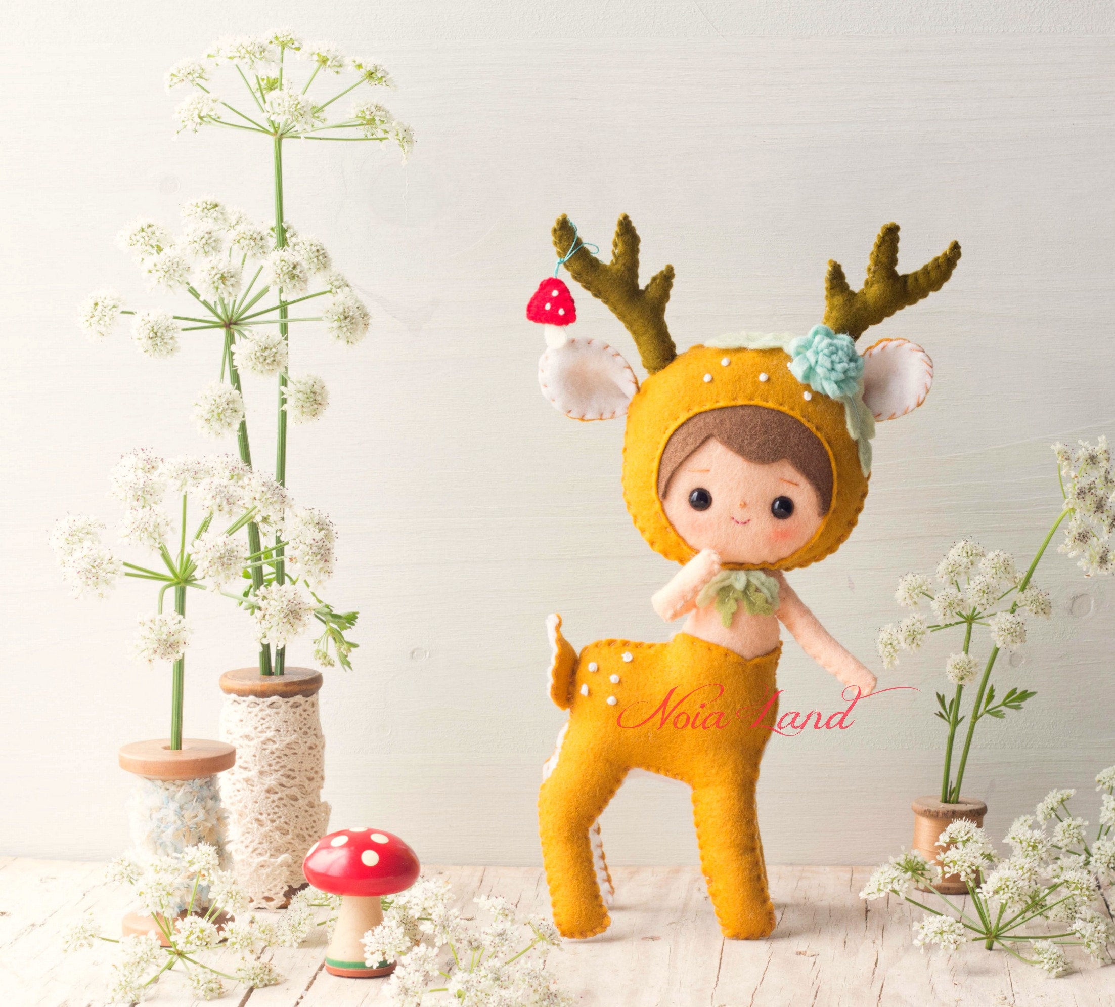 PDF. Deer Centaur. Plush Doll Pattern Softie Pattern Soft | Etsy Canada