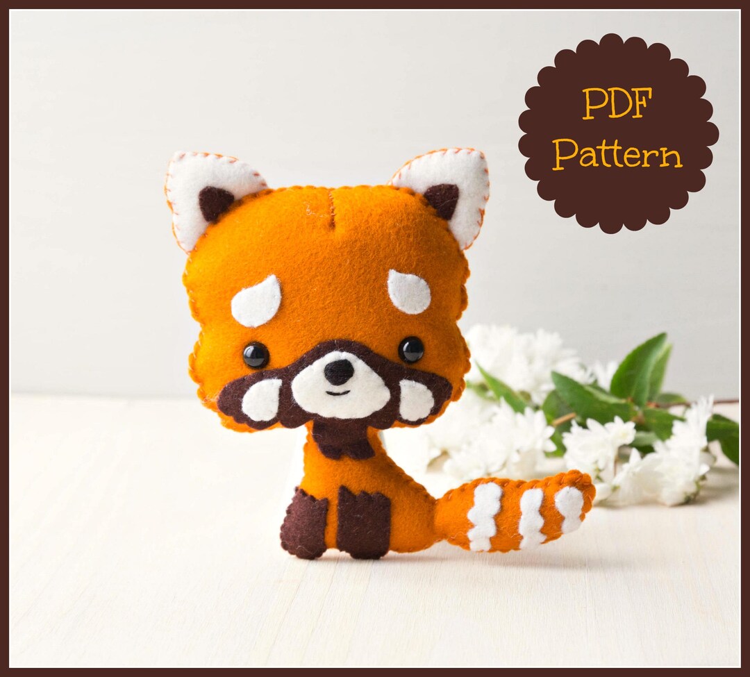 Red Panda (PDF Pattern) - Etsy