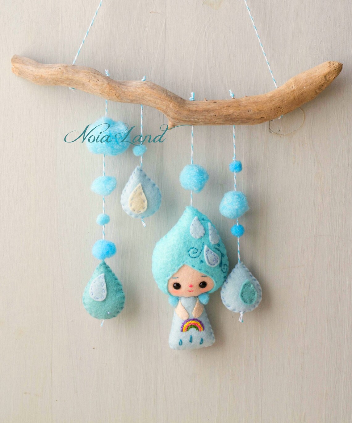Raindrop. Baby Mobile PDF Pattern - Etsy