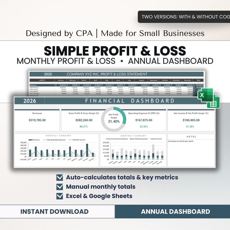 Logistics Excel Templates - Etsy