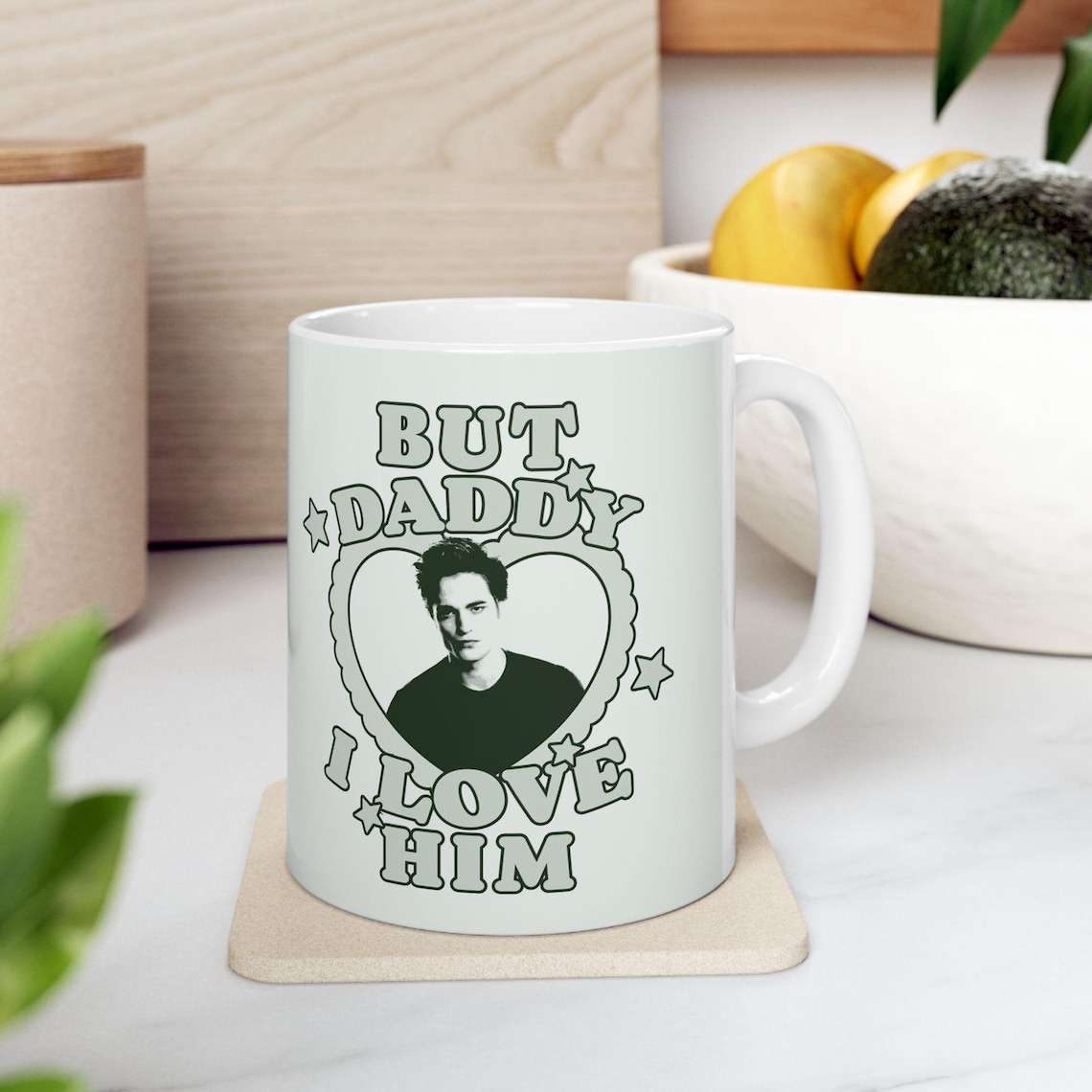 Edward Cullen Twilight Mug – Robert Pattinson Fan Gift - Christmas Gift ...