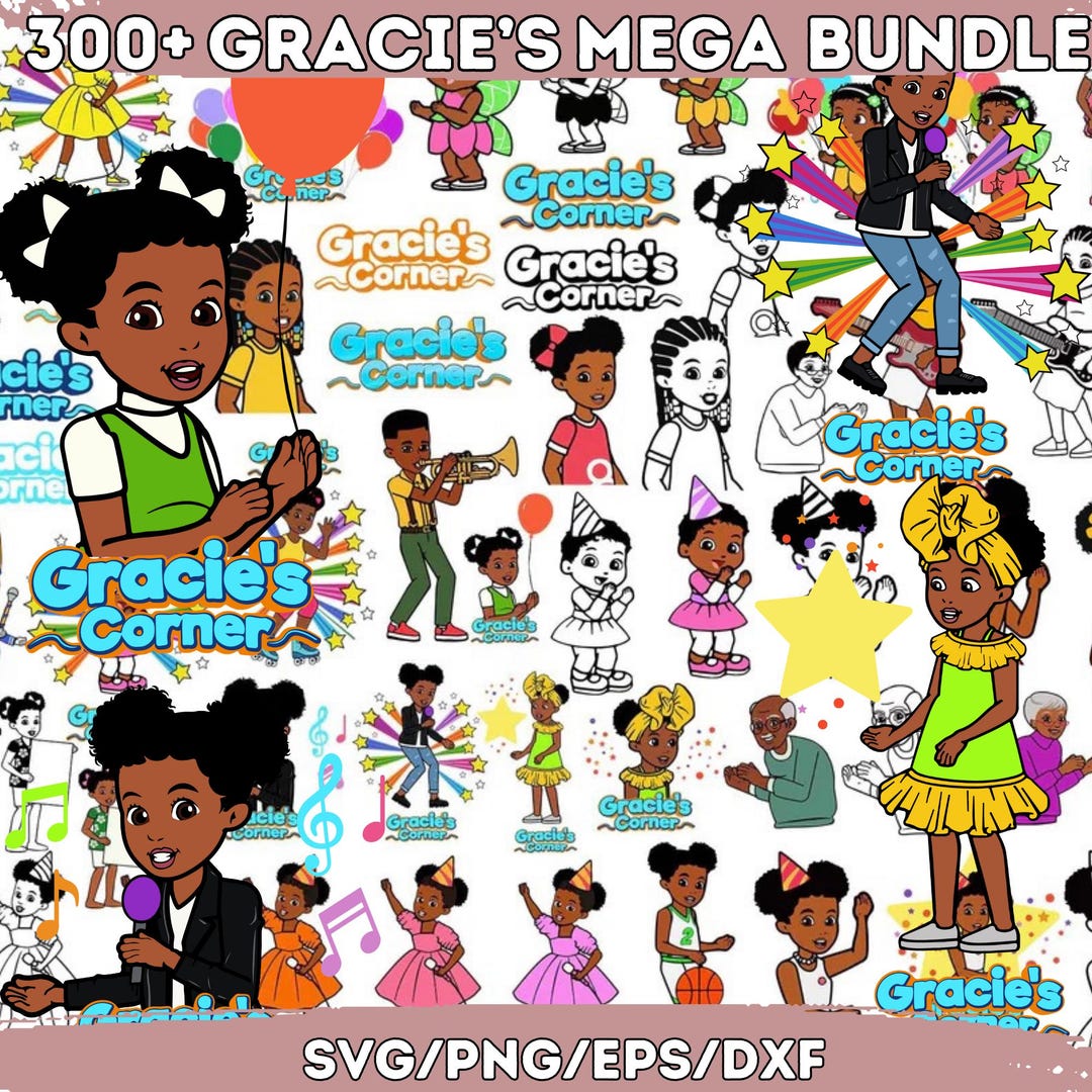 Gracie's Corner SVG + 300 Files, Gracie's Corner Birthday Png, Birthday ...