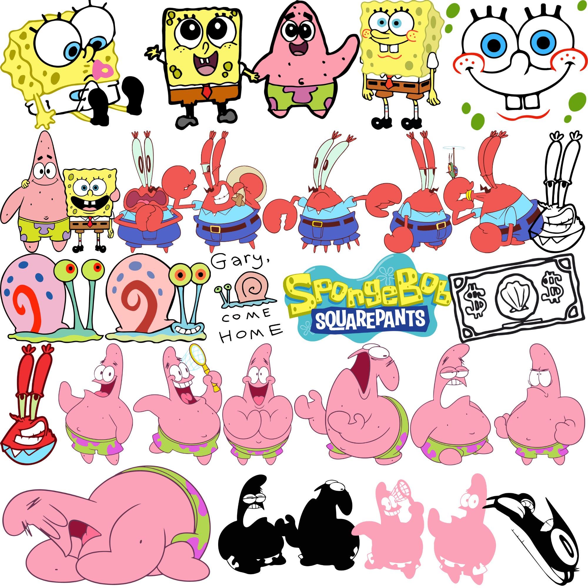 Cartoon SVG Bundle | Cartoon SVG Cut Files for Cricut & Silhouette ...