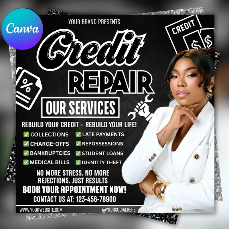 Business Credit Flyer - Etsy