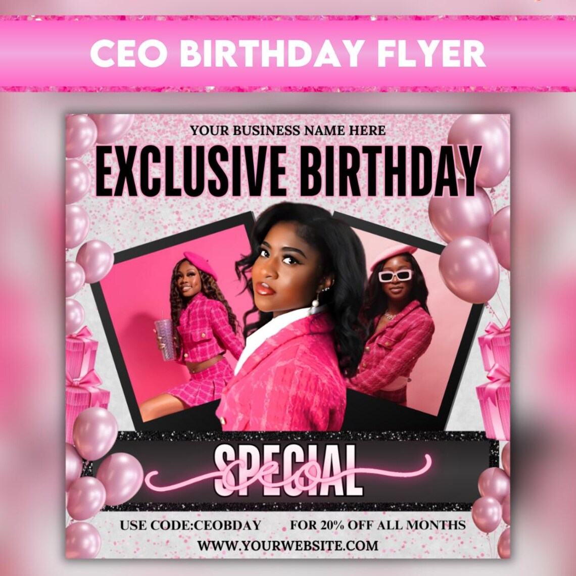 Ceo Birthday Sale Flyer, Ceo Birthday Flyer, Ceo Birthday Special Flyer ...