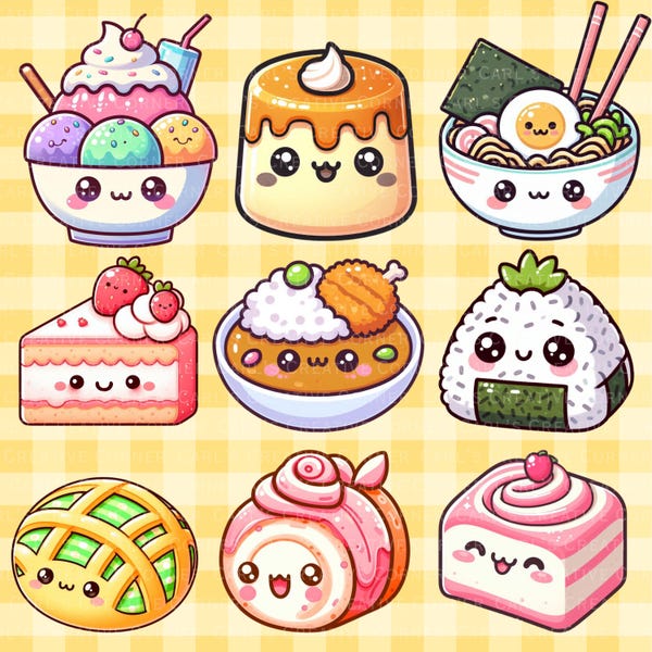 Japanese Snack Stickers - Etsy