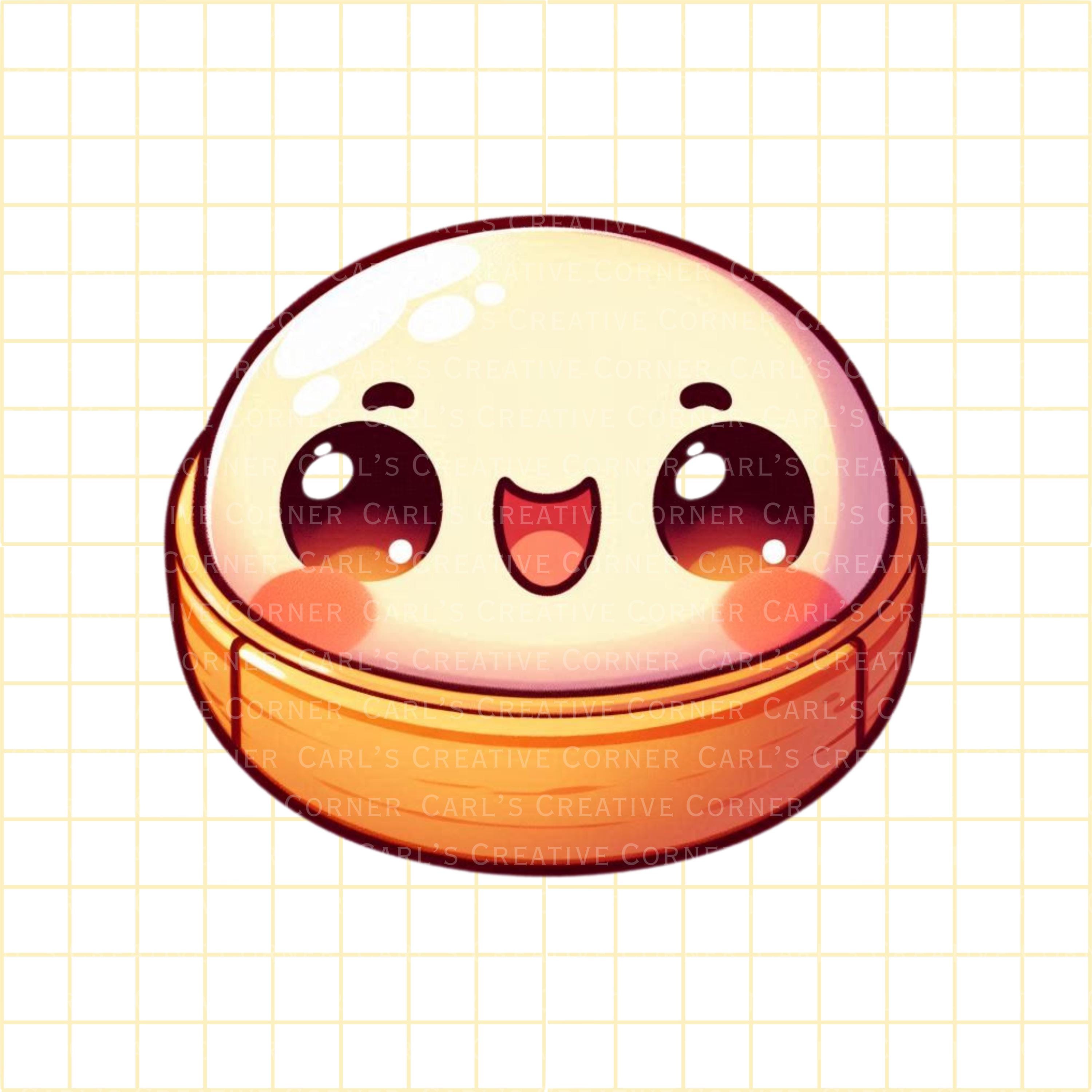 Kawaii Snack PNG Clipart Bundle 25 Set Kawaii Sticker Sweet Snack Food ...