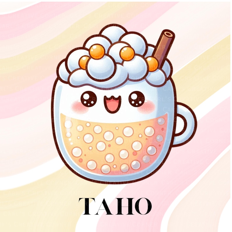 30 Kawaii Filipino Food and Snack Clipart Cute Traditional Filipino ...