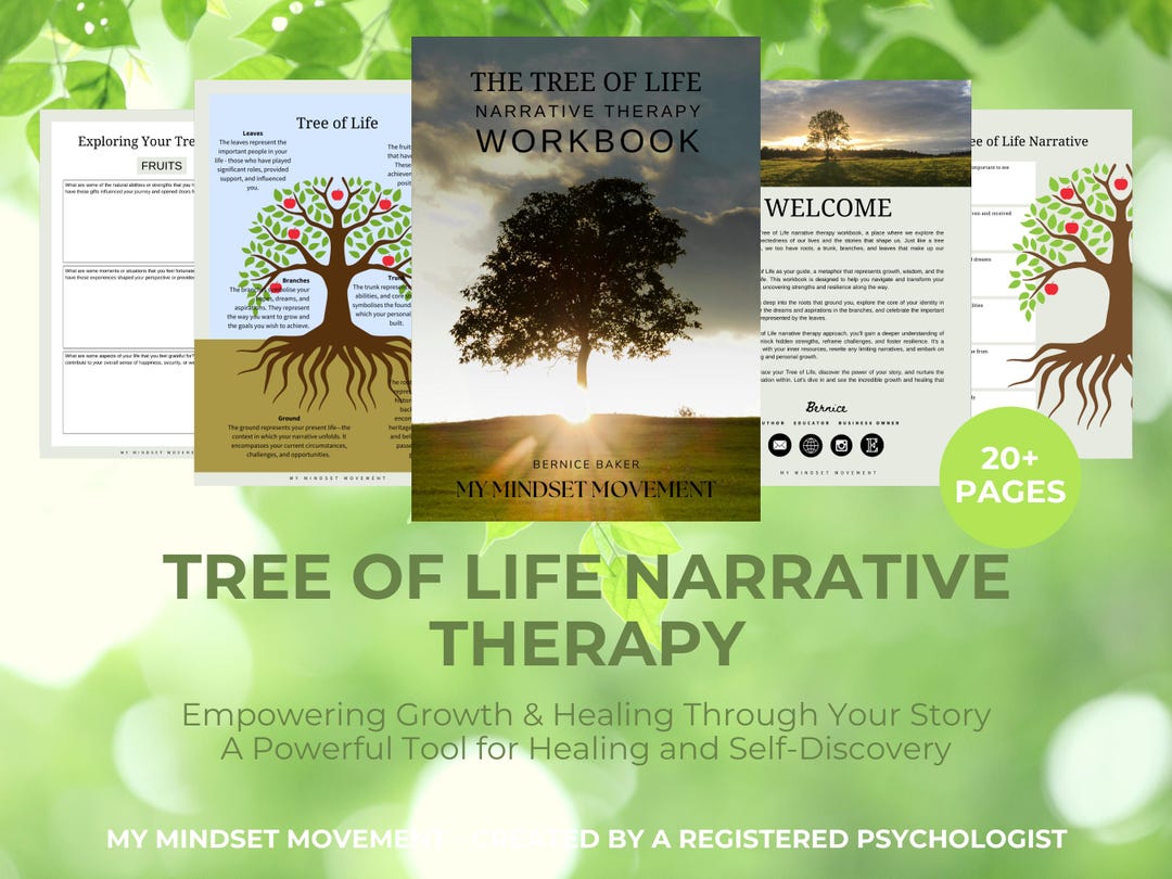 Tree of Life Narrative Therapy Workbook – Transform Your Story ...