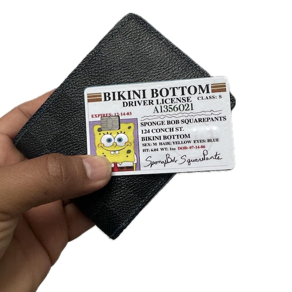 Spongebob Id - Etsy