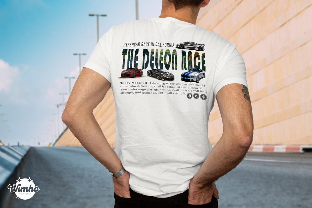 The Deleon Race T-shirt Car Race California Fast Hypercar Need for ...