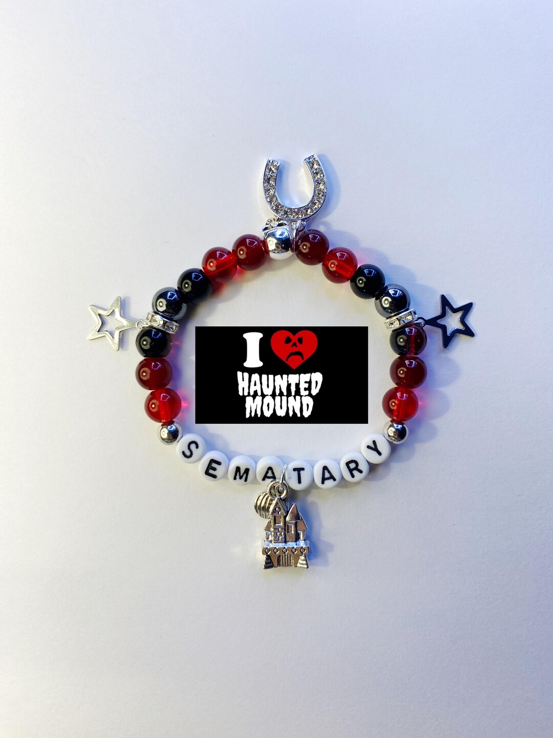 Handmade Sematary Haunted Mound Bracelet With Y2k Goth Halloween True ...